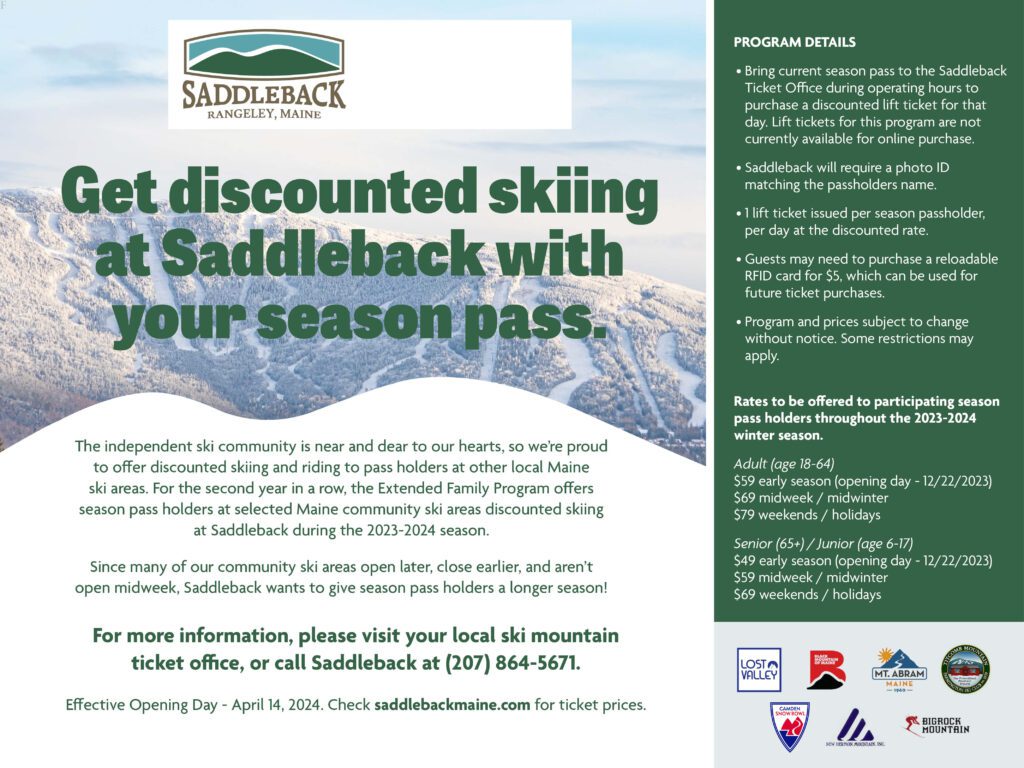 Extended Family Program – SaddlebackMaine.com