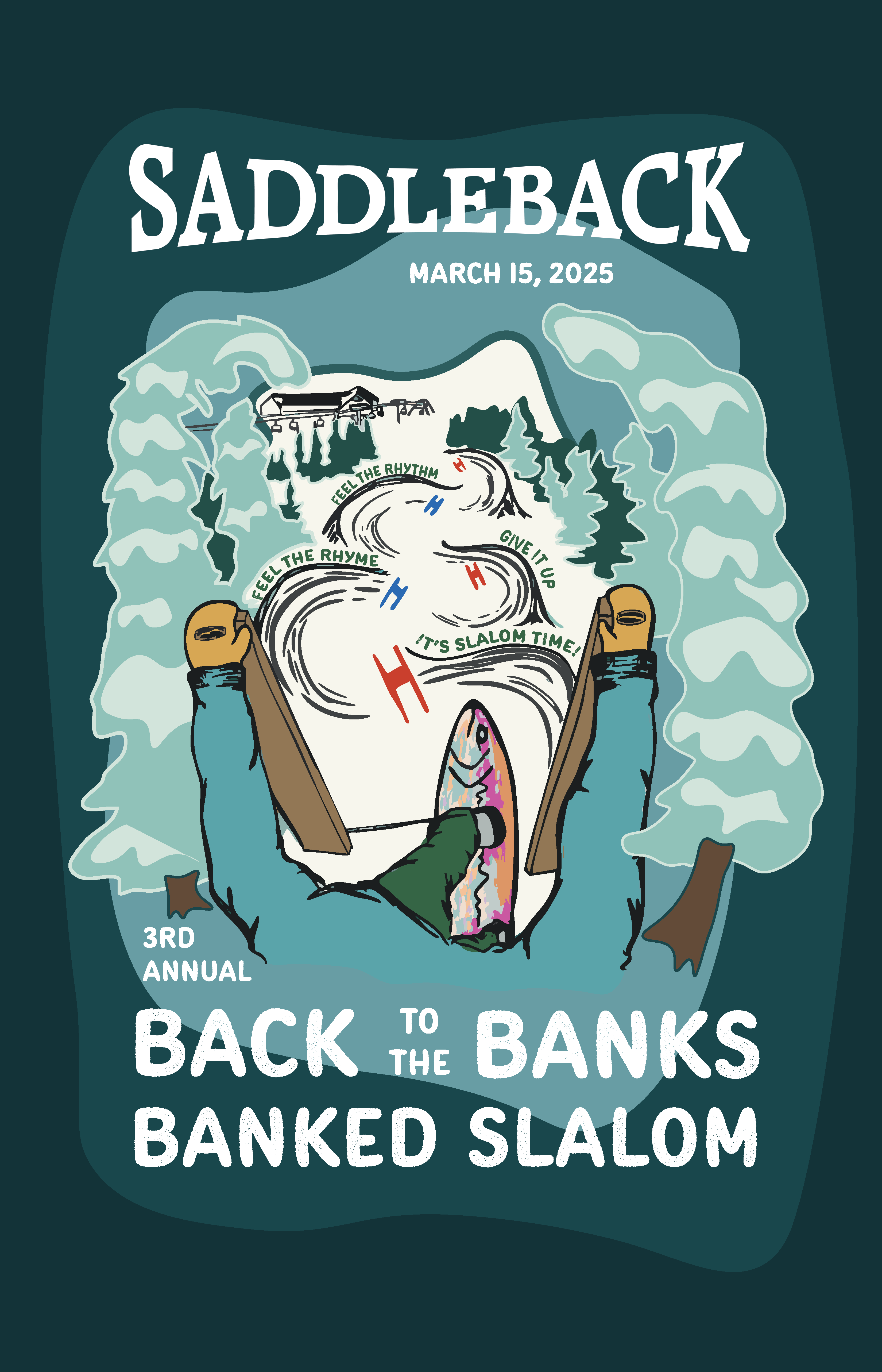The 4th Annual Back to the Banks Banked Slalom – SaddlebackMaine.com
